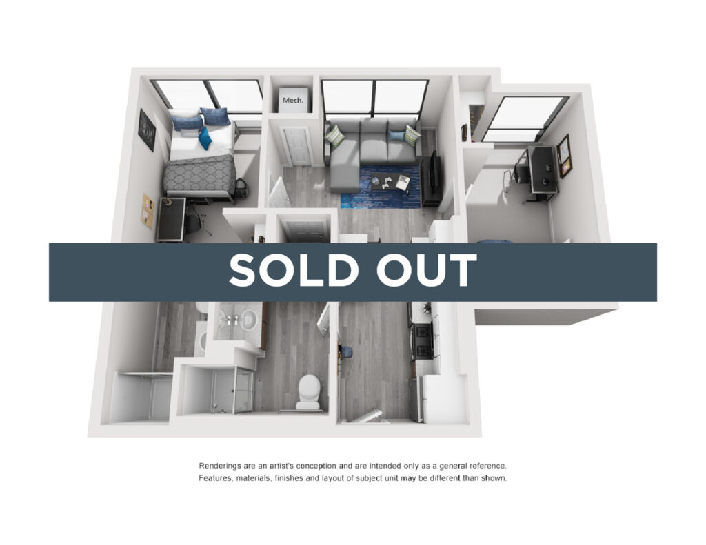 Floor Plans | 1-4BR Apartments in Champaign, IL | Seven07