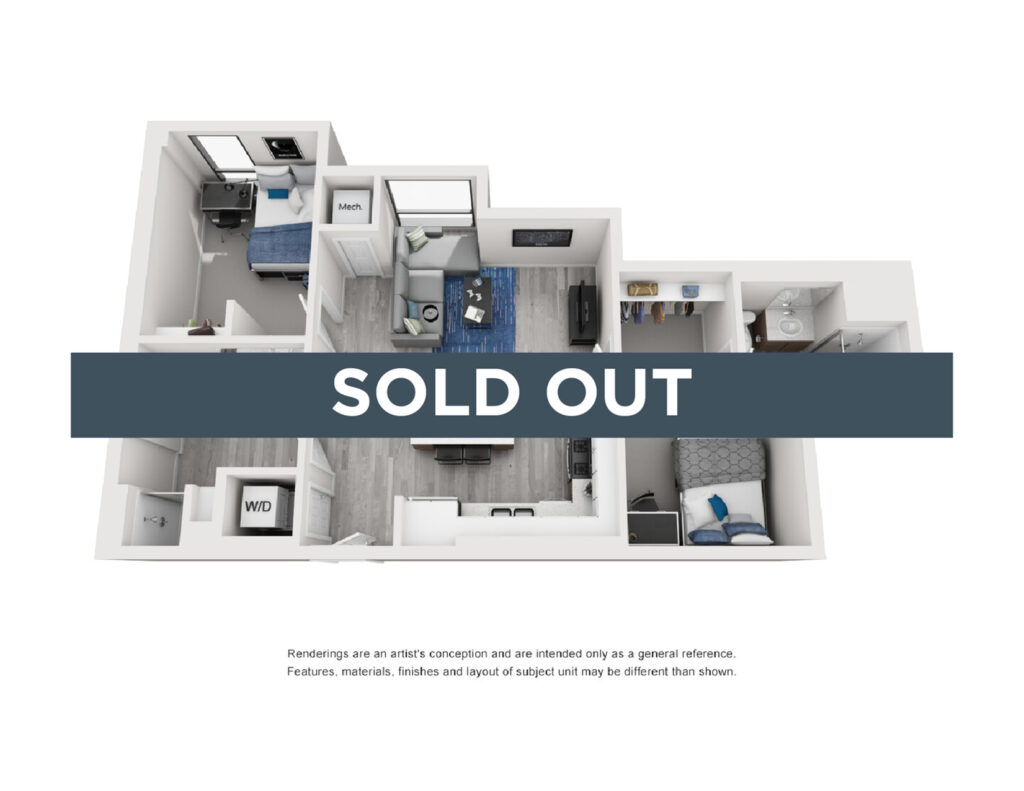 Floor Plans | 1-4BR Apartments in Champaign, IL | Seven07