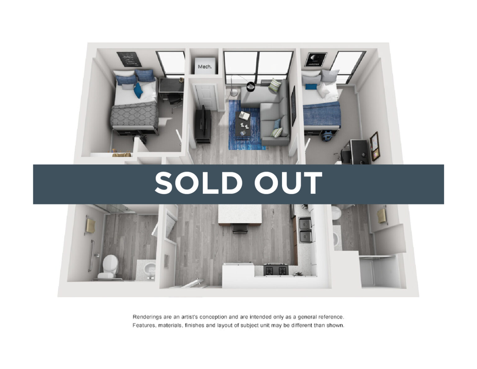 Floor Plans | 1-4BR Apartments in Champaign, IL | Seven07