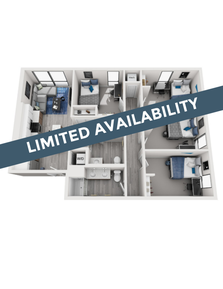 Floor Plans | 1-4BR Apartments in Champaign, IL | Seven07